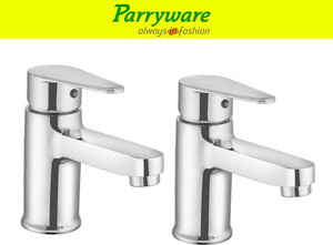 Parryware Uno single lever basin mixer Tap for Wash Basin set of 2 pic ...