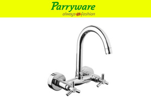 Parryware Trio Wall Mounted Sink mixer with Swivel Spout set of 1 pic ...