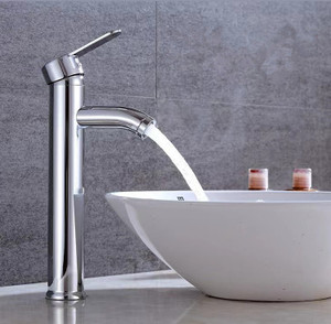 Kyari - Hot & Cold Single Lever Pillar tap Single Handle mixer sink tap ...