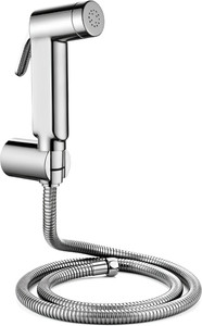 KURIC ABS Health Faucet with SS-304 Grade 1 Meter Flexible Hose Tube ...
