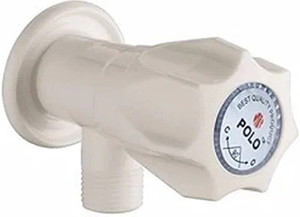 Prestige PVC Plastic Angle Valve Taps For Bathroom / Washbasin (Pack Of ...