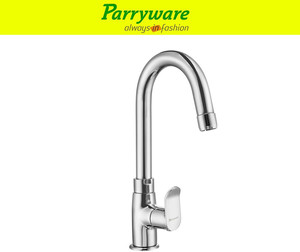 Parryware Alpha brass Swan neck pillar tap set of 1 pic 130 Alpha Swan ...