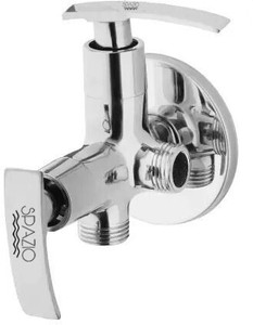 Spazio Super Quality Brass Pulse Collection Angle Valve 2 Way Wall ...