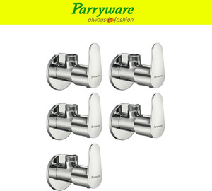 Parryware Uno Mini angle valveTap set of 5 pic 207 Uno Mini brass angle ...