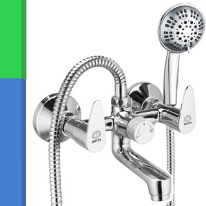 MAYUR ÖCICH WALL MIXER-TELEPHONIC [HEAVY DUTY] W. 5FLOW HAND SHR SET ...