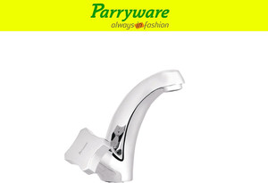 Parryware Jade brass Swan neck pillar tap set of 1 pic 037 Jade Swan ...