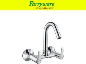 Parryware Pruno brass Wall mounted sink mixer tap set of 1 pic 077 ...