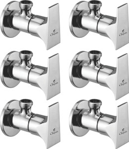 Cliquin Opera Brass Angular tap_P-6 (Pack of 6) Angle Valve with Wall ...