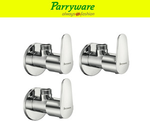 Parryware Uno Mini angle valveTap set of 3 pic 256 Uno Mini brass angle ...