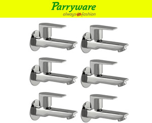 Parryware Praseo Bib Cock Tap long – Wall Mounted Brass set of 6 pic ...
