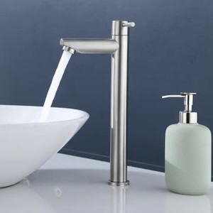 Kopter - TALL Silver (12 inch) Table Top Desk Mount Pillar Tap Pillar ...