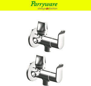 Parryware Alpha brass two way angle valve set of 2 pic 360 Alpha two in ...