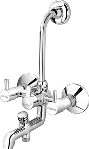 Impulse by Plantex APS-ICO-919-CP-P1 Brass 3 In1 Wall Mixer With Bend ...