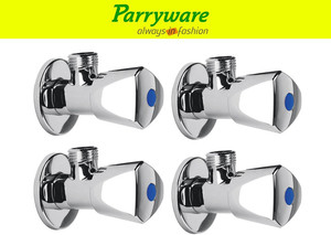 Parryware Trigon Brass angle valveTap set of 4 pic 026 Angle Valve ...