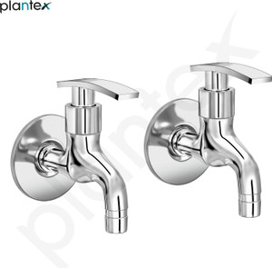 Plantex Washing Machine Bib Cock/Short Body Tape with Brass Wall Flange ...