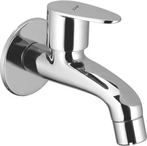 ZAP Pluto Long Body Bib Cock Felix Water Tap With Wall Flange Brass Bib ...