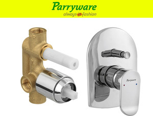 Parryware Alpha conceald diverter body + upper trim set of 1 pic 108 ...