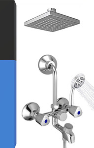 MAYUR ÖCICH HEAVY DUTY W.6''RAIN & 5-FLOW HANDSHOWER(CLICKSOUND ...