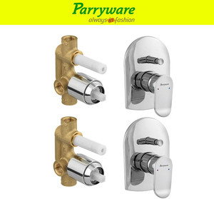 Parryware Alpha conceald diverter body + upper trim set of 2 pic 100 ...