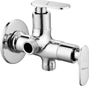 ORLA Brass 2in1 Angle valve Dauble Handle Angle Valve Tap/ 2 way Angle ...