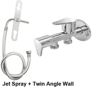 fastgear by Fastgear 2way/twin Angle Wall with Jet Spray Fitting for ...