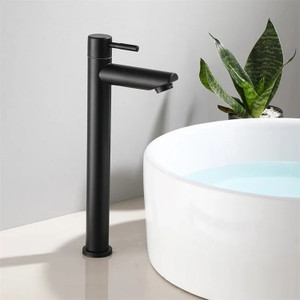 Kopter - TALL Black 12 inch Table Top Desk Mount Pillar Tap Pillar Tap ...