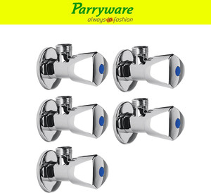 Parryware Trigon Brass angle valveTap set of 5 pic 221 Trigon brass ...