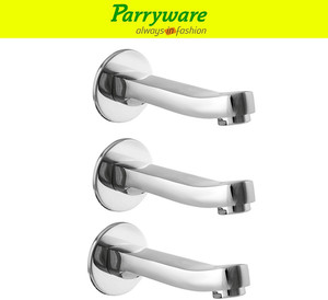 Parryware Alpha brass Plain wall spout tap set of 3 pic 094 Alpha Plain ...