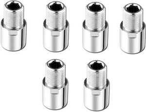 Clinton BRASS 2 INCH" EXTENSION NIPPLE FOR PIPE FITTINGS (PACK OF-6 ...