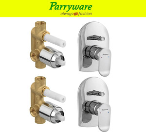 Parryware Alpha conceald diverter body + upper trim set of 2 pic 262 ...