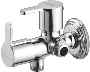 Krystal by Angle Valve Metro Brass 2 In 1 Angular Valve Water Taps ...