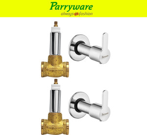Parryware Concealed Stop Valve 15 mm Series Claret set of 2 pic 074 ...