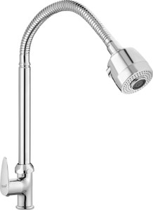 Prestige Vignet brass Swan neck tap With 360 Degree Swivel Spout & Dual ...