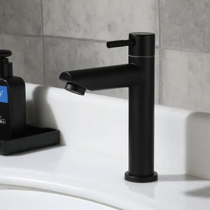 Kopter - TALL Black (12 inch) Table Top Desk Mount Pillar Tap - For ...