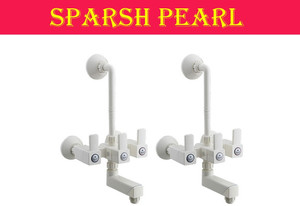 Sparsh Pearl Wall Mixer 2 in 1 with L Bend (15mm) set of 2 pic 048 ...