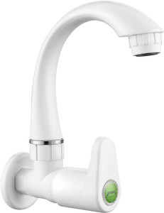 JINDAL Ptmt Sink Cock Faucet with Wall Flange/Plastic Sink Cock Tap for ...