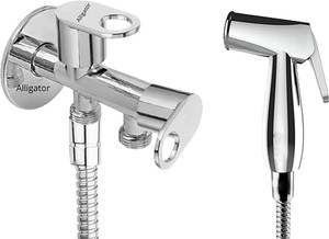 Alligator Verna 2 in 1 Angle Cock Long Bib Tap Brass Disc Fitting for ...