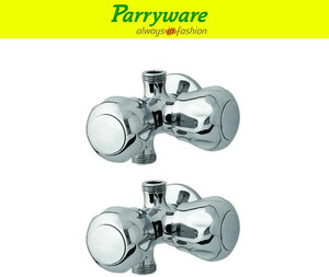 Parryware Jasper brass two way angle valve set of 2 pic 222 Jasper two ...