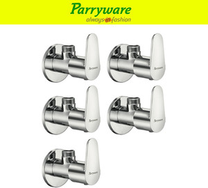 Parryware Uno Mini angle valveTap set of 5 pic 368 Uno Mini brass angle ...