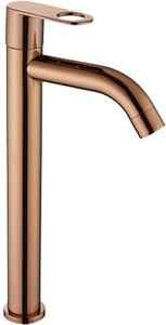 Alligator - Full Rose Gold Matt Pillar Cock Tap/Pillar Tap Tall Long ...
