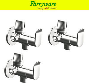 Parryware Alpha brass two way angle valve set of 3 pic 304 Alpha two in ...