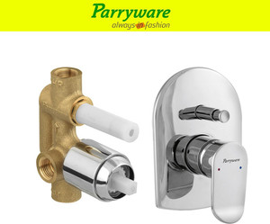 Parryware Alpha conceald diverter body + upper trim set of 1 pic 325 ...