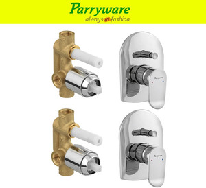 Parryware Alpha conceald diverter body + upper trim set of 2 pic 024 ...