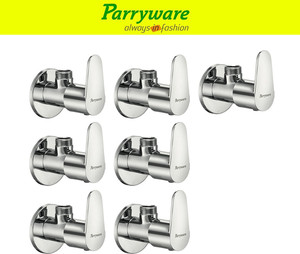 Parryware Uno Mini angle valveTap set of 7 pic 396 Uno Mini brass angle ...