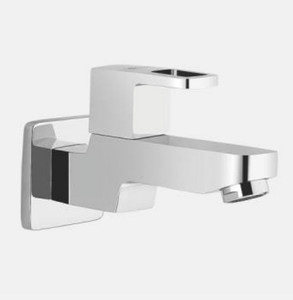 DULCET Squre Bib Tap Cock (Pack of 1)Delta Water Tap Chrome Plated ...