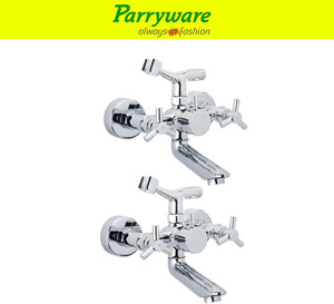 Parryware Trio Wall Mixer with Crutch For hand Shower Provision set of ...