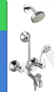 MAYUR ÖCICH WALL MIXER [3-IN-1]HEAVY DUTY-LAX OHS & 5-FLOW HANDSHOWER ...