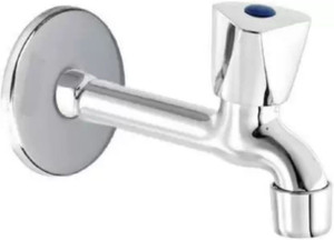 Floyd Jazz Long Body Brass Disc Cock Tap with Wall Flange Pack of 1 Bib ...