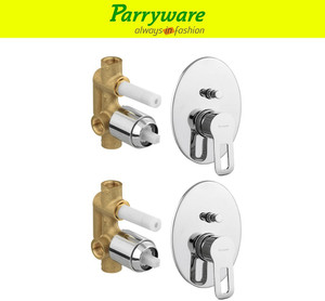 Parryware Pluto concealed Diverter Body with Concealed Upper Part set ...