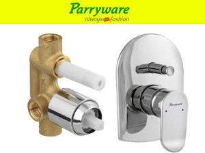 Parryware Alpha conceald diverter body + upper trim set of 1 pic 082 ...